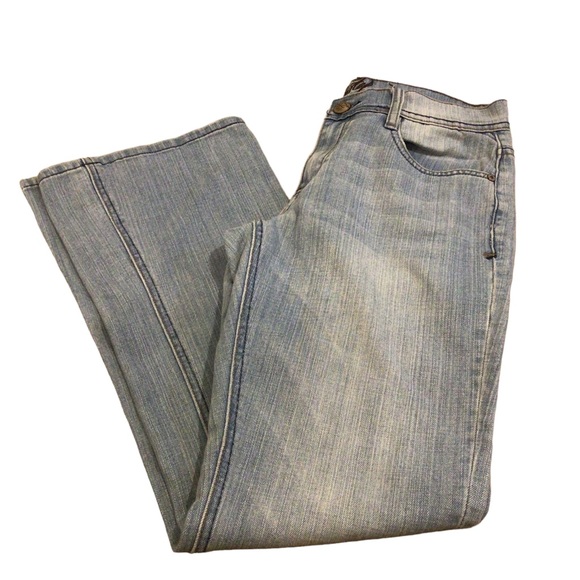 Foster | Jeans | Foster Jeans Wide Leg Flare Lightwash Size 4 | Poshmark